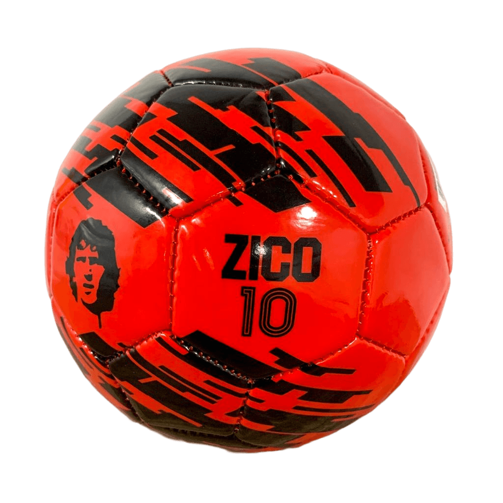 Mini Bola Oficial Flamengo Assinada Pelo Craque Zico - lojas oficiais