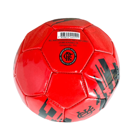 Mini Bola Oficial Flamengo Assinada Pelo Craque Júnior - flamengo
