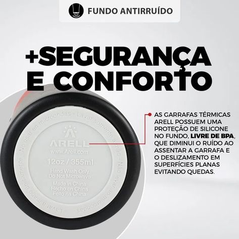 Garrafa Térmica Vácuo Straw Flask Arell 355ml Flamengo CRF - flamengo