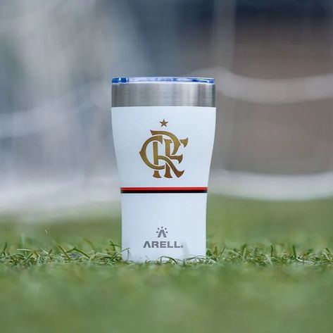 Copo Térmico Flamengo CRF Dourado Arell 500ml - flamengo