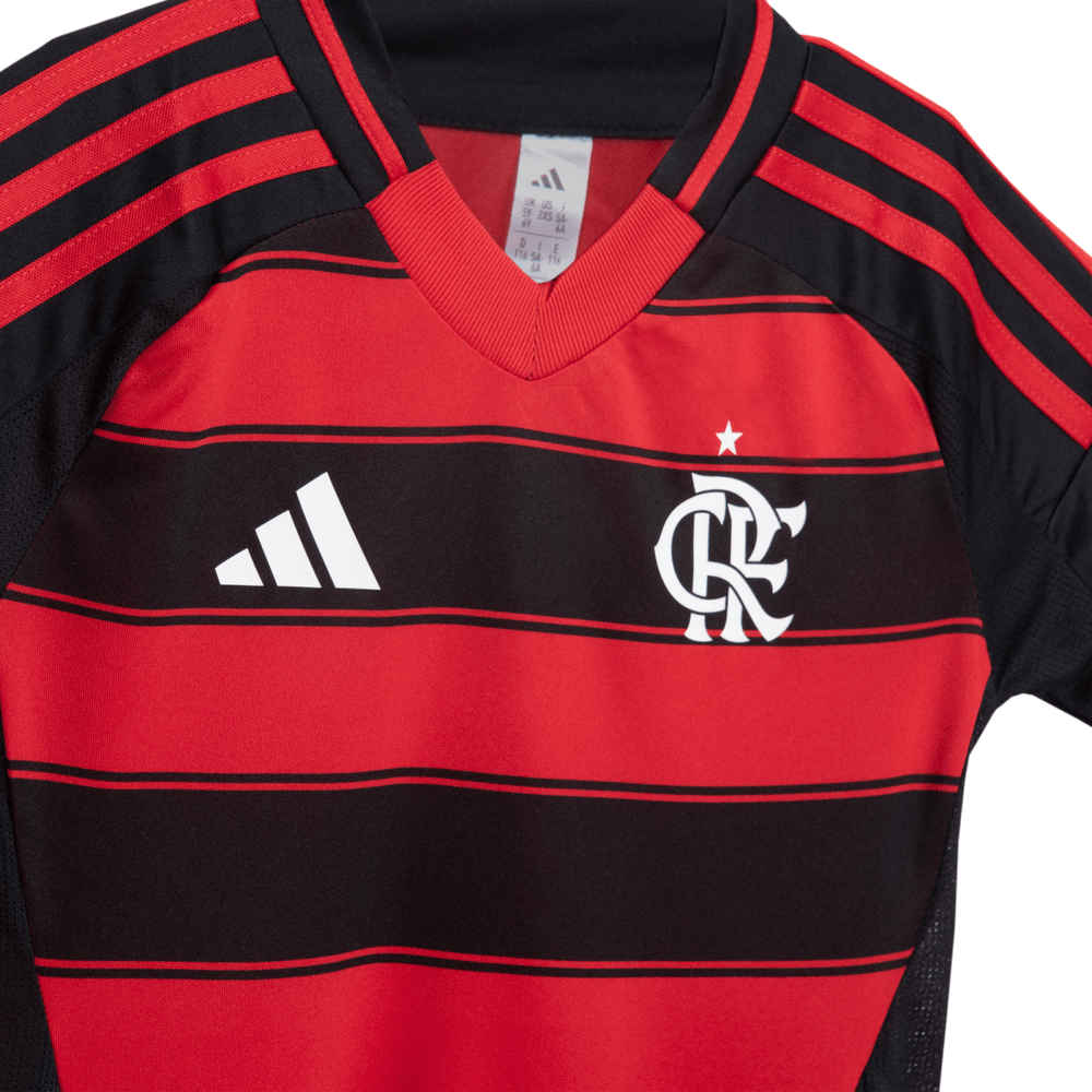 Mini Kit Flamengo Jogo 1 Adidas 2025 - flamengo